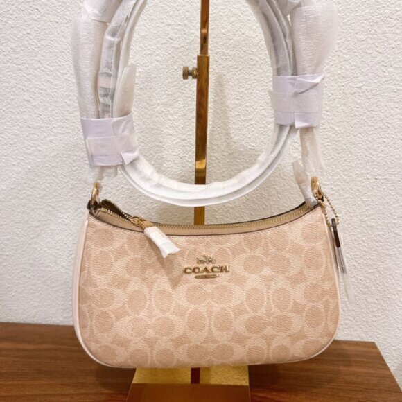 Coach | Bags | Teri Shoulder Bag In Signature Canvas Cv933 | Poshmark